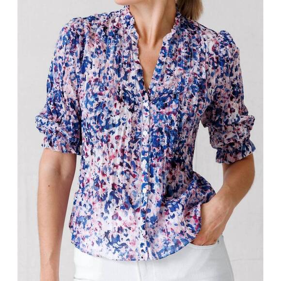GO BY GO SILK | Tops | New Go By Go Silk Go Darcy Shirt In Sunday Park ...